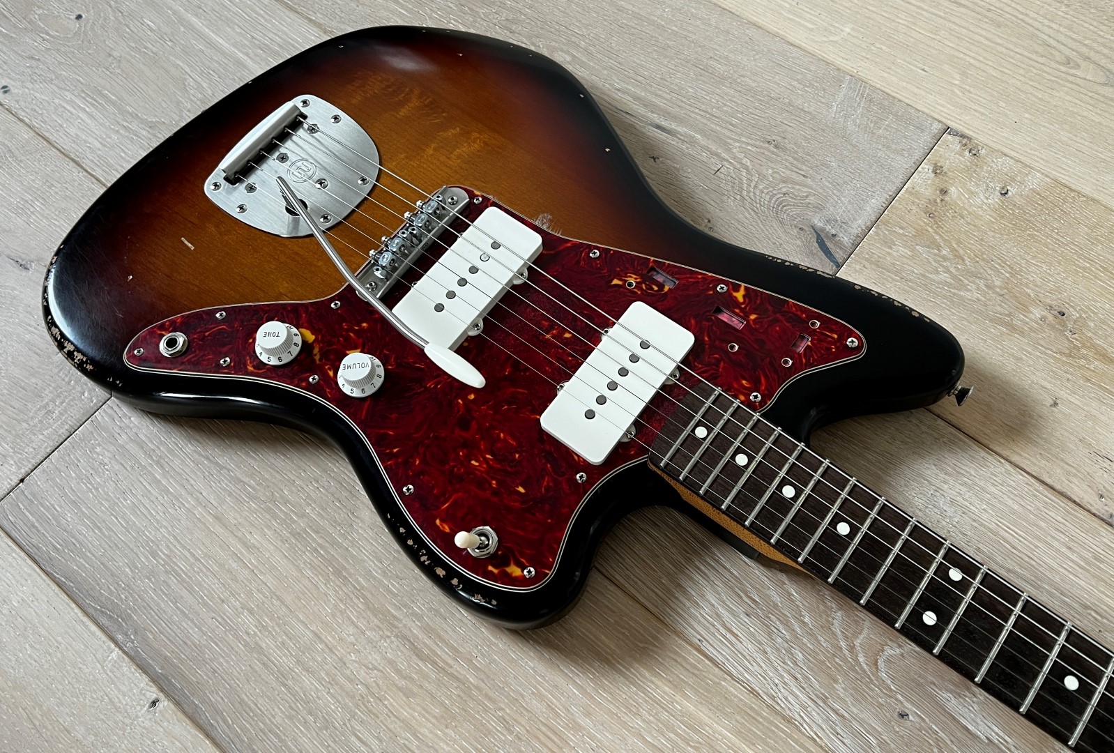 SOLD - 60's style JAZZMASTER partscaster (high-end parts, Mastery ...